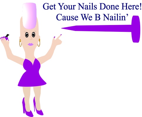 Salon Humor | Nail Jokes | Nail Care | Nail Tips | Gel Nails | Polish