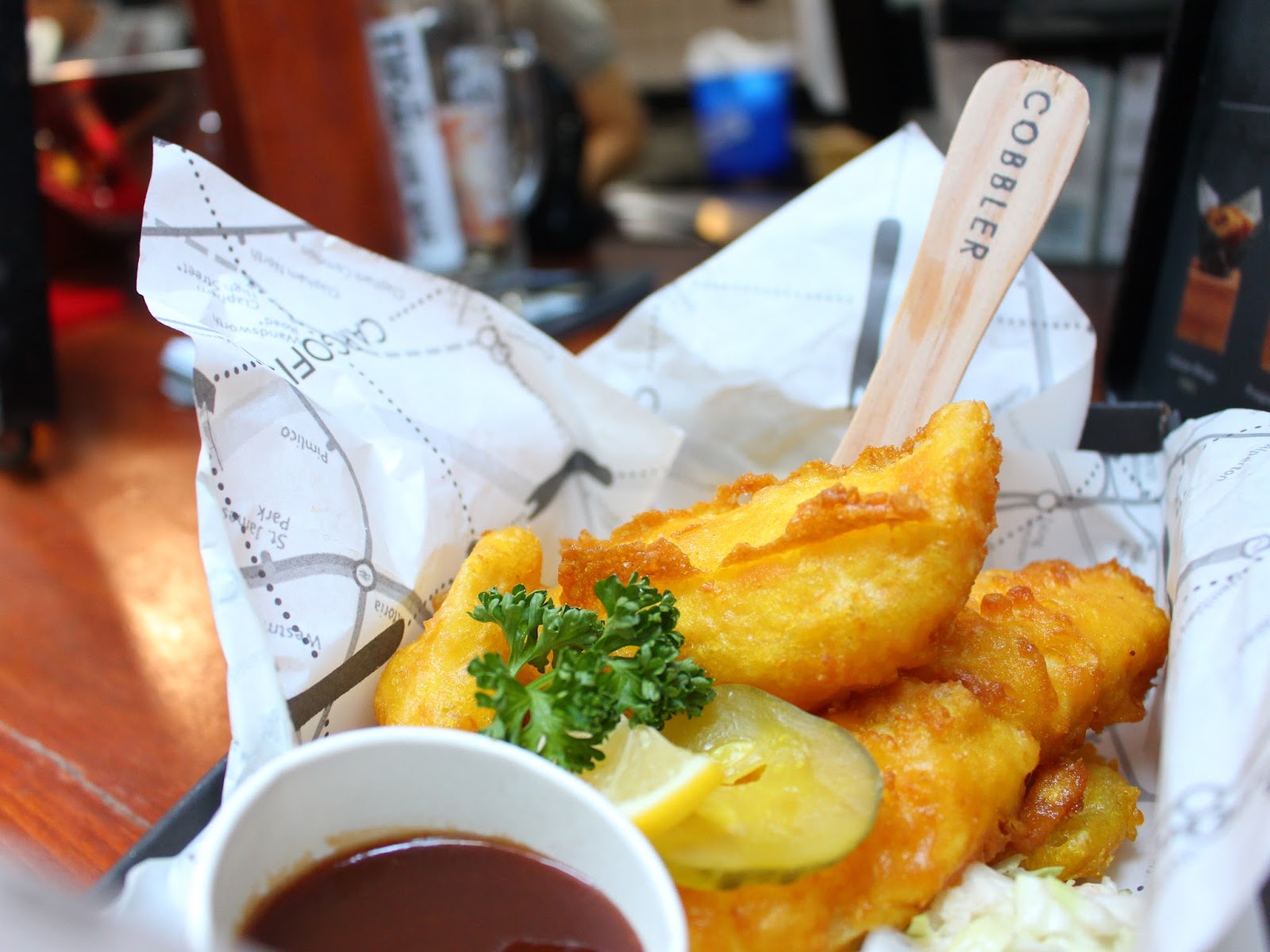 Great Fish and Chips at Cargofish - Gastronomida