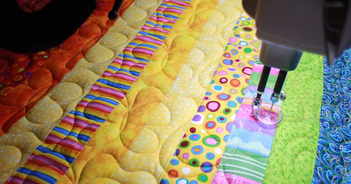 SunShine Sews...: Rainbow Quilt WIP