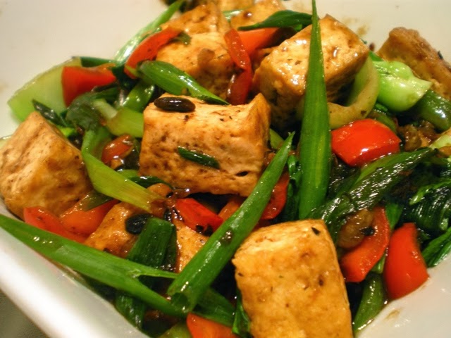 TOKWA AT TAUSI (TOFU IN BLACK BEAN SAUCE)