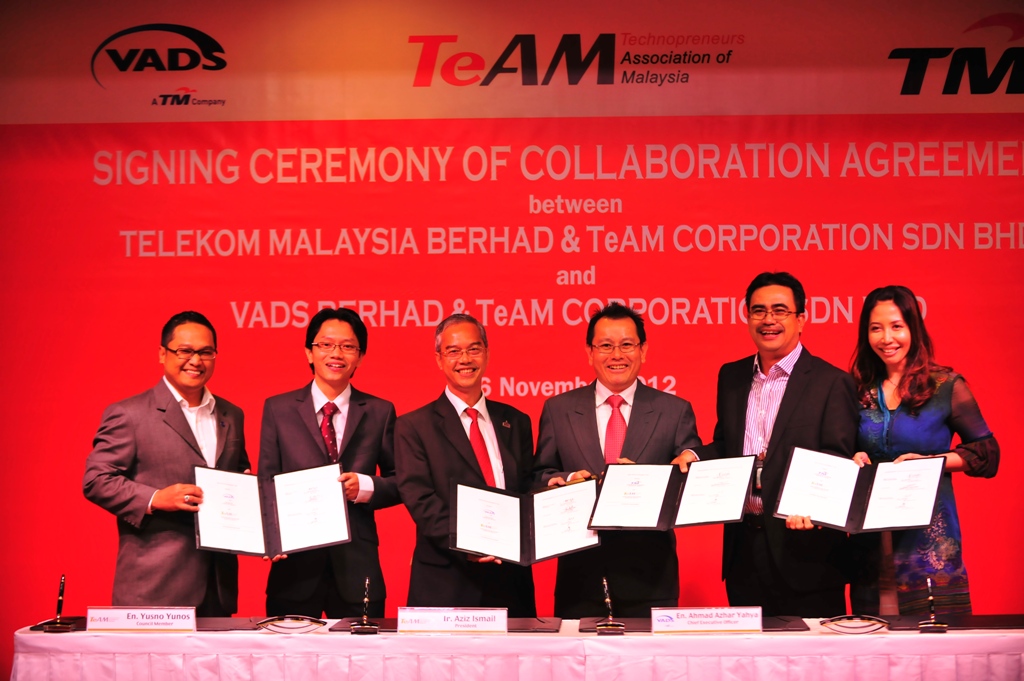 SC Cyberworld = Malaysia's Latest IT News: TM SIGNS WITH TeAM TO BRING ...