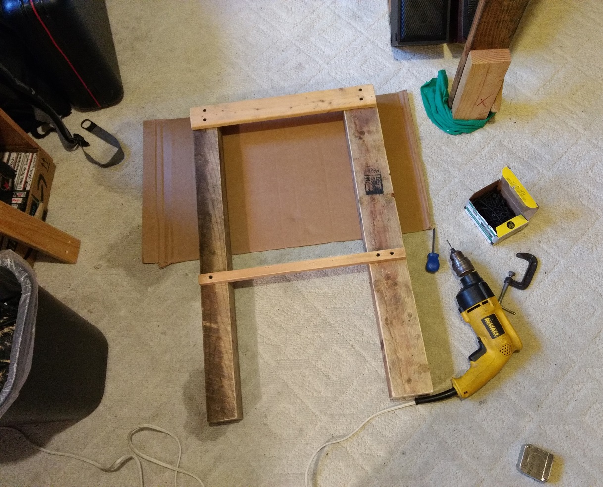 Building The Desk For The Computer Lab | Greens and Machines