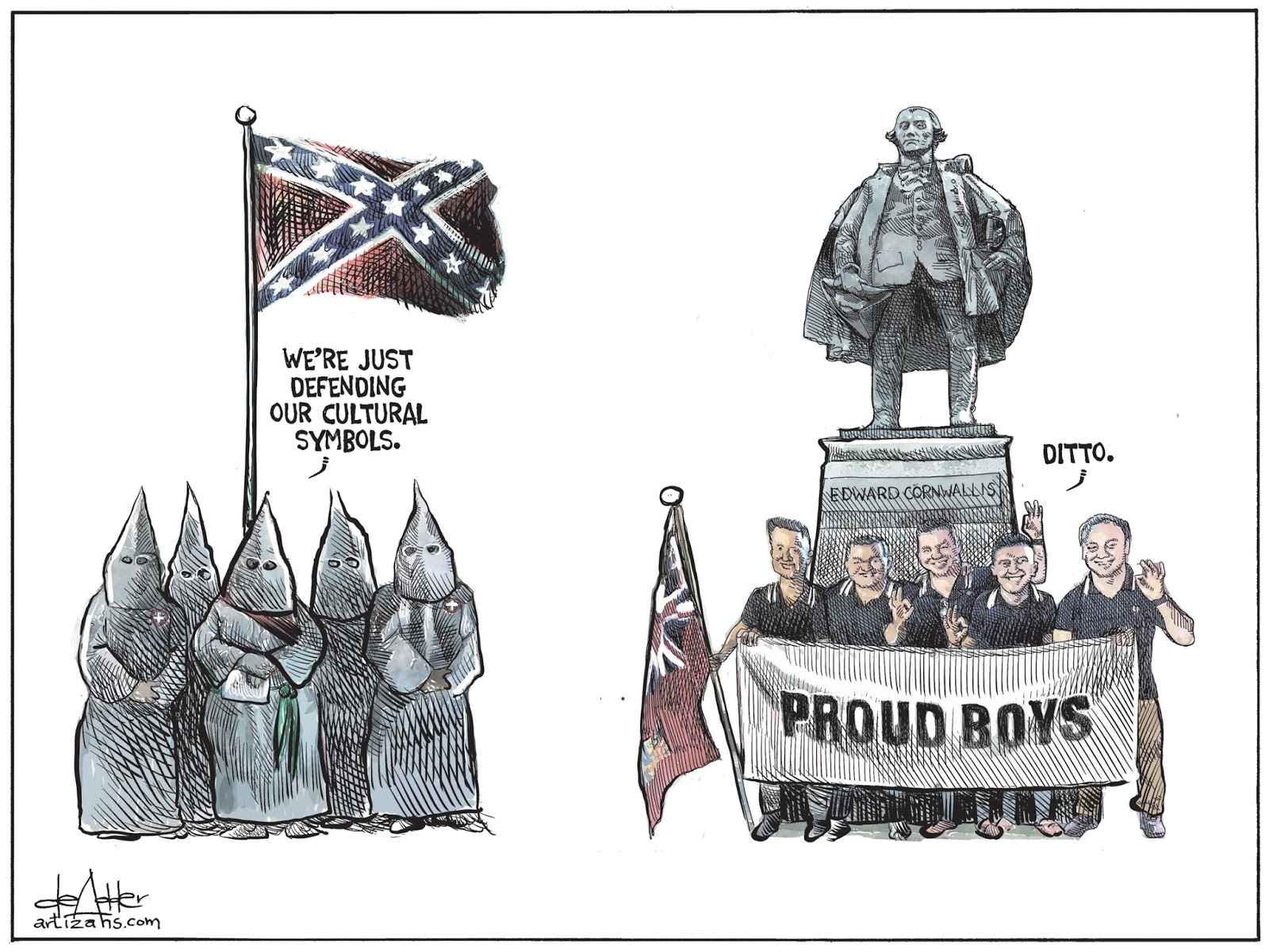 Editorial Cartooning Symbols