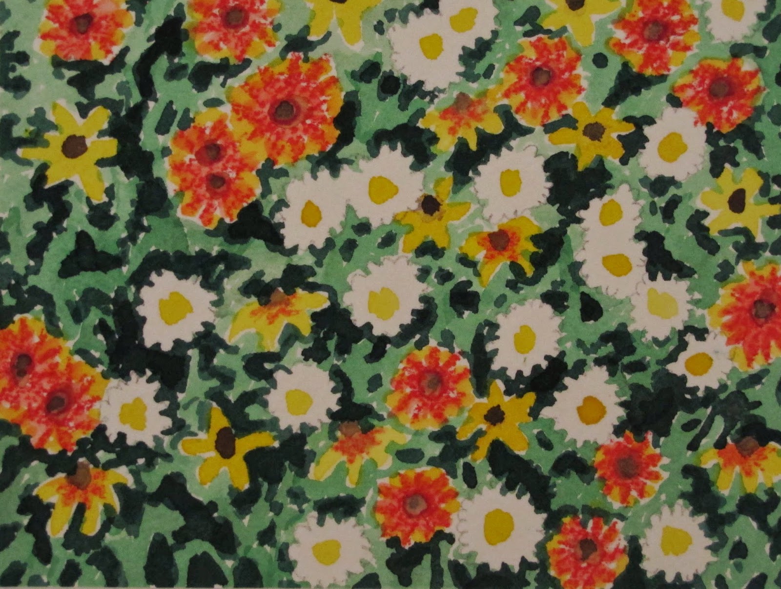 Joyce's Inspiration for Drawing and Painting: Flower Patterns