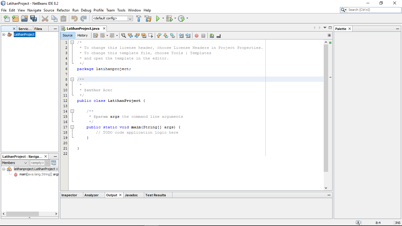 Membuat Project dan JFrame Form baru di NetBeans IDE | Darma'McCartney