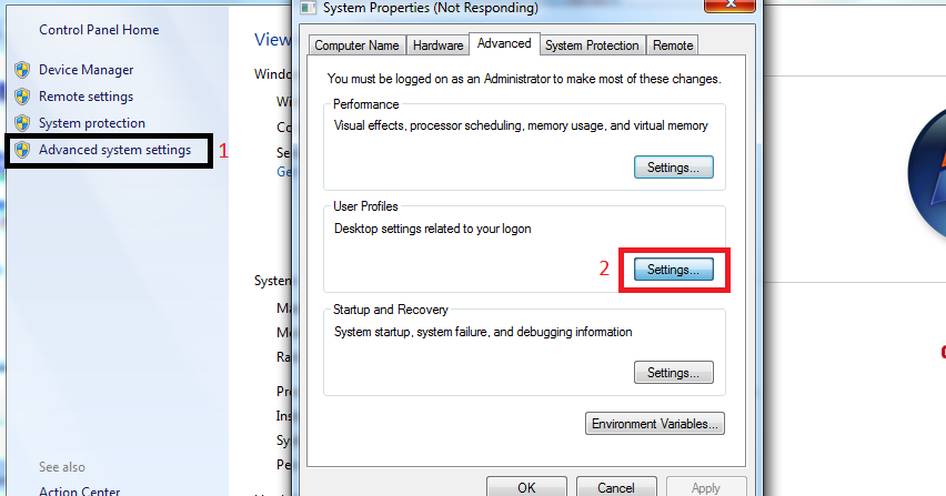 How to delete a corrupted roaming profile on Windows 7 (You have been ...