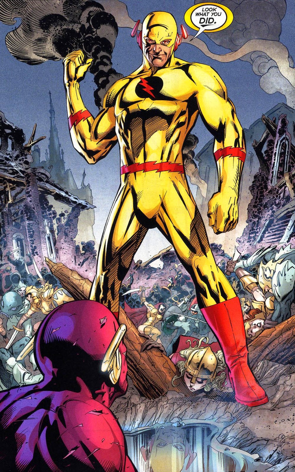 Universo Animangá: DC Comics: Flash Reverso (Eobard Thawne)