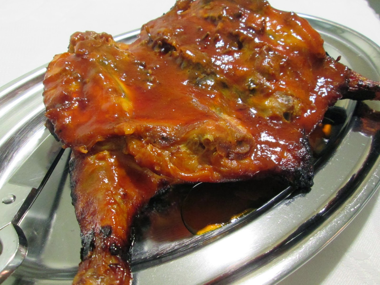 Frango de Churrasco no Forno - Colher de Pau e Salto Alto