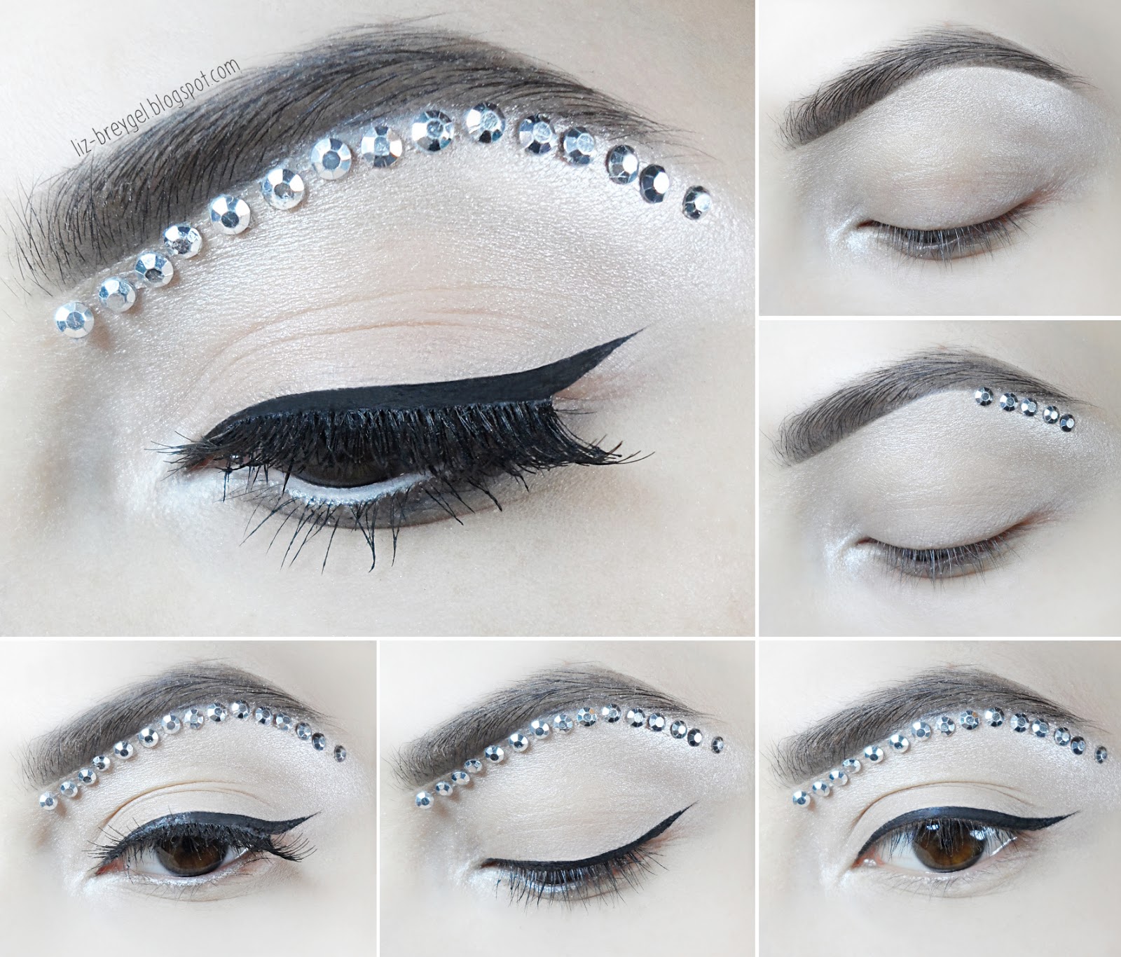 Eye Look Inspired by April Birthstone Diamond | Step-by-Step Makeup ...