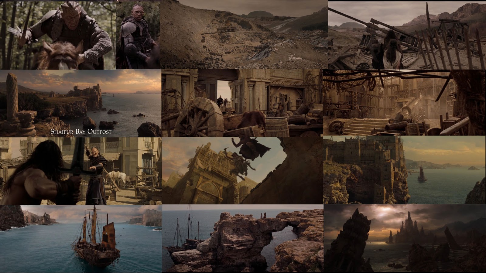 Lionel Designs: Screenshots from Conan: The Barbarian (2011)