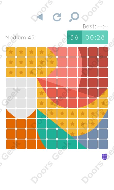 Blocks & Shapes [Medium] Level 45 Solution ~ Doors Geek