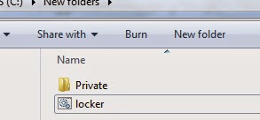 How To Create Private Folder