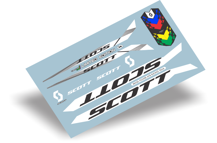 designstickers: Adesivo bike Scott - Spark WCS