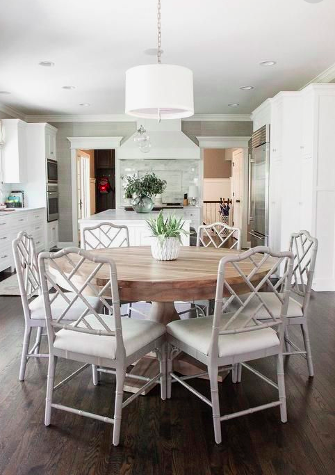 The Beauty of Round Dining Tables and Some Fun Entertainment | Classic ...