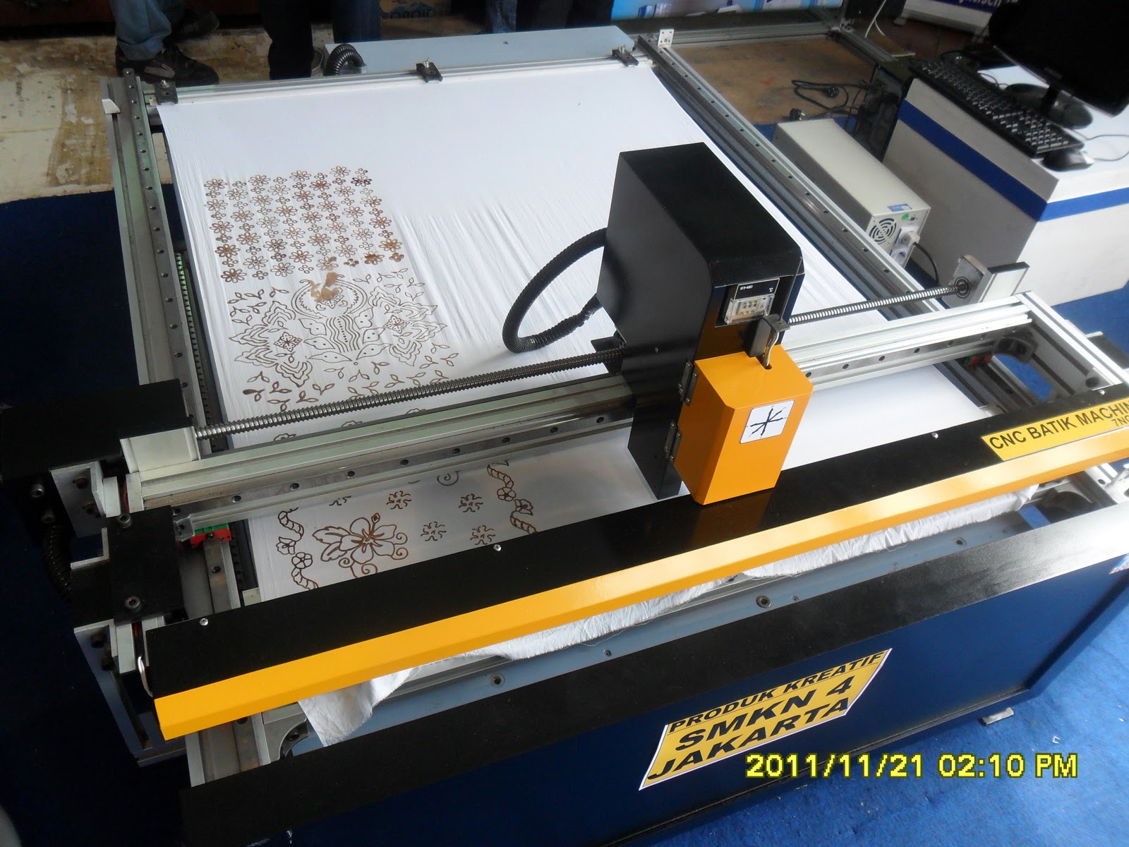 Tentang Sekolah: SMK NEGERI 4 ROROTAN JAKARTA UTARA CIPTAKAN MESIN CNC ...