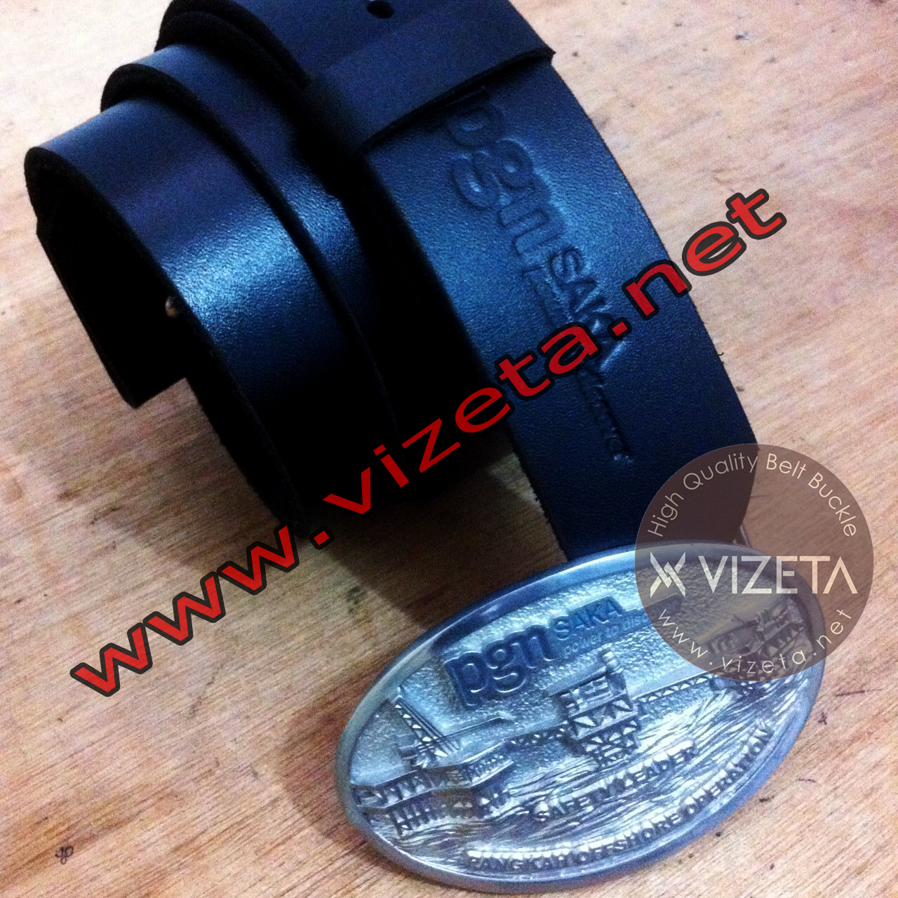 Gesper Komunitas Tambang Desain Custom PGN SAKA - KEPALA SABUK | BELT ...