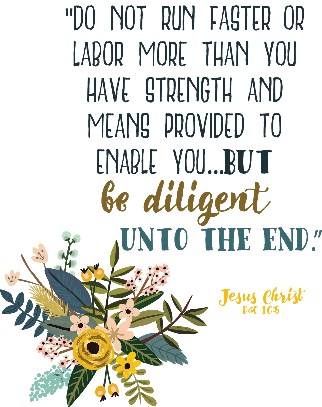 Mormon Mom Planners - Monthly Planner/Weekly Planner: Be Diligent