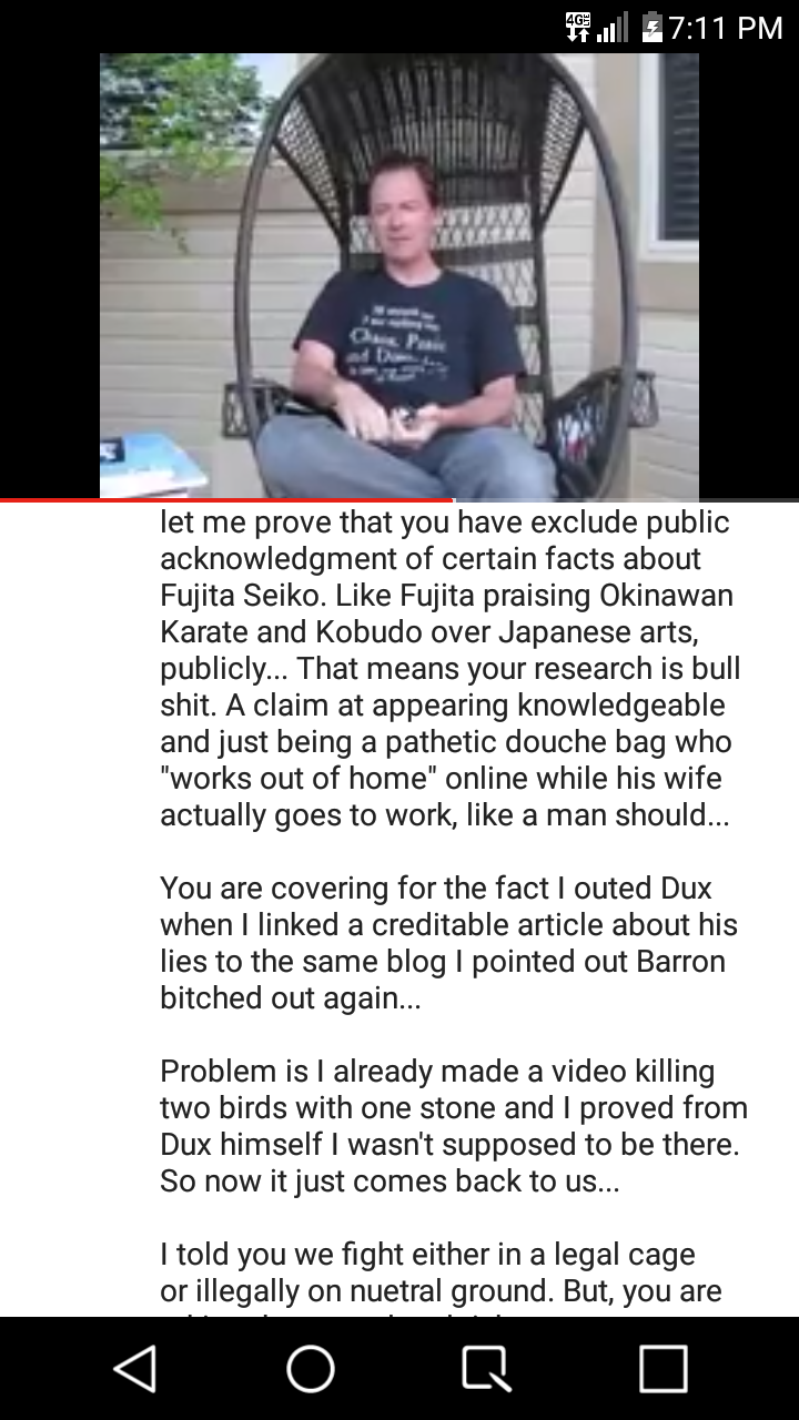 Black Dragon Ninjitsu: I am done talking... Don Roley