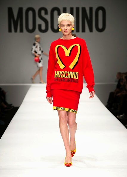 mylifestylenews: MOSCHINO FW2014/15 @ McDonald Inspired Collection