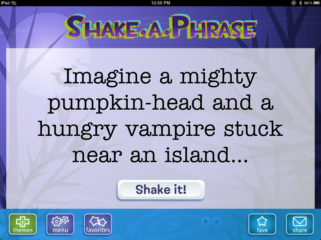 The Nerdy Teacher: Shake-a-Phrase App Review #EngChat #EdChat