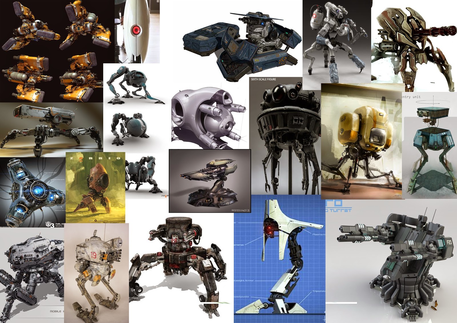 Becoming an Artist: Sentry Gun project