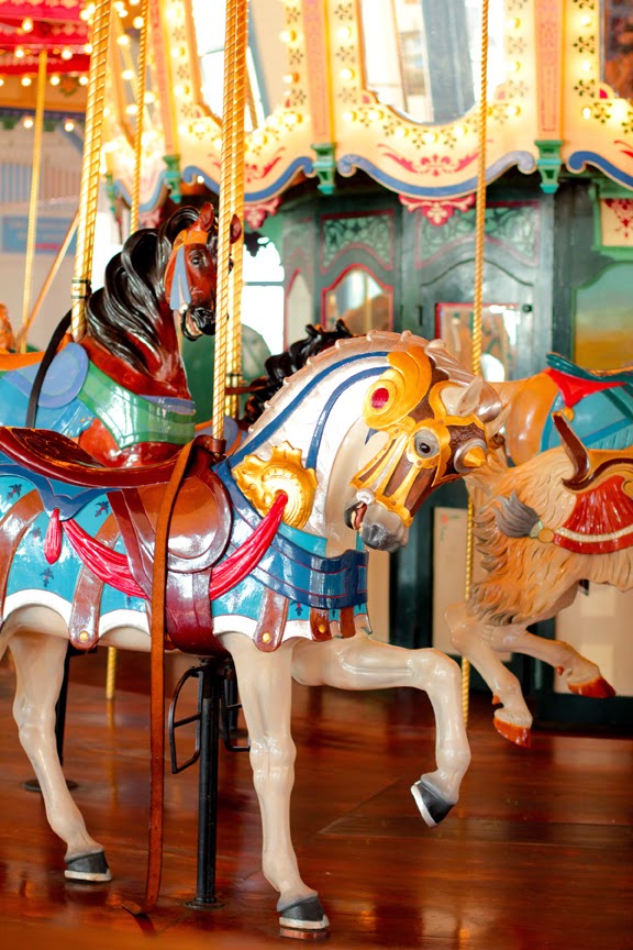 Mademoiselle Mermaid: Things I Love : Hand Carved Carousels