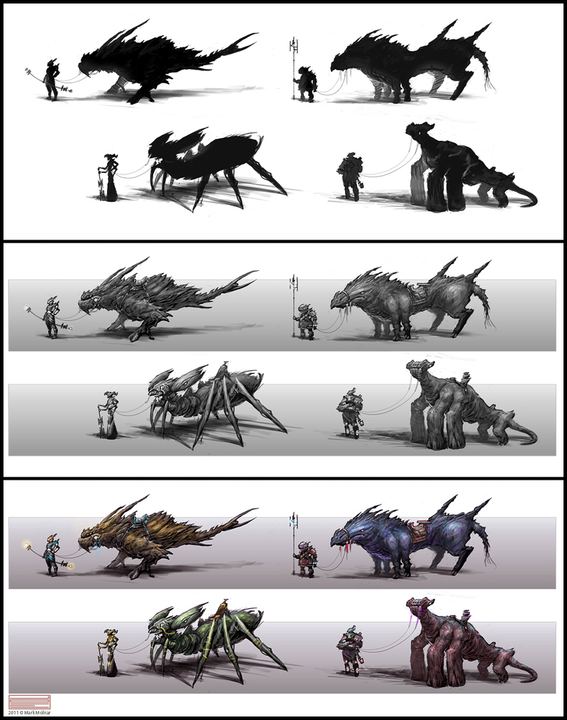 Mark Molnar - Sketchblog of Concept Art and Illustration Works ...