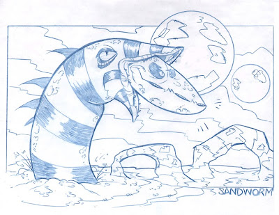 Pencil of Doom: DD022 Sandworm