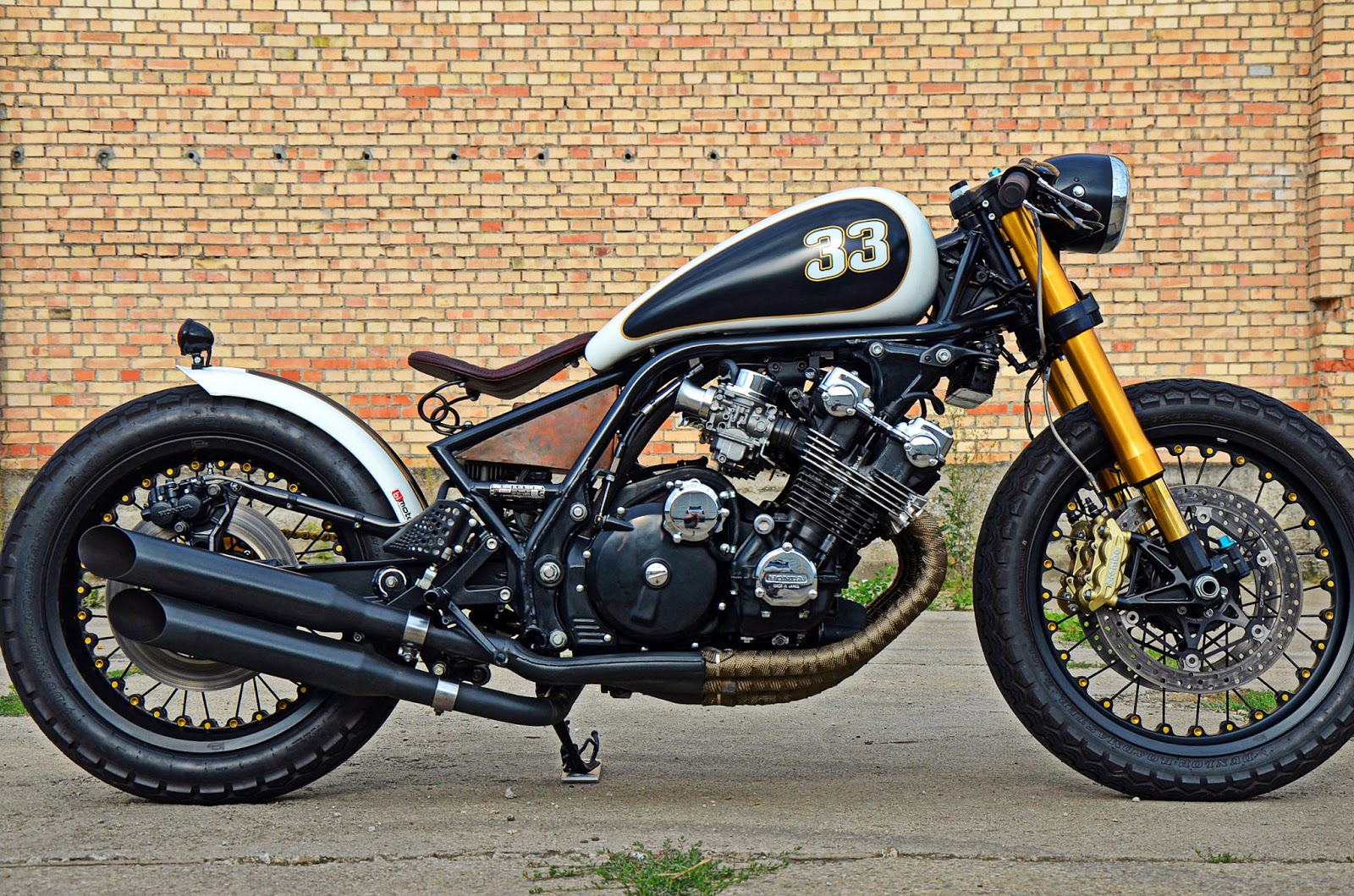 Custom Cafe Bobber