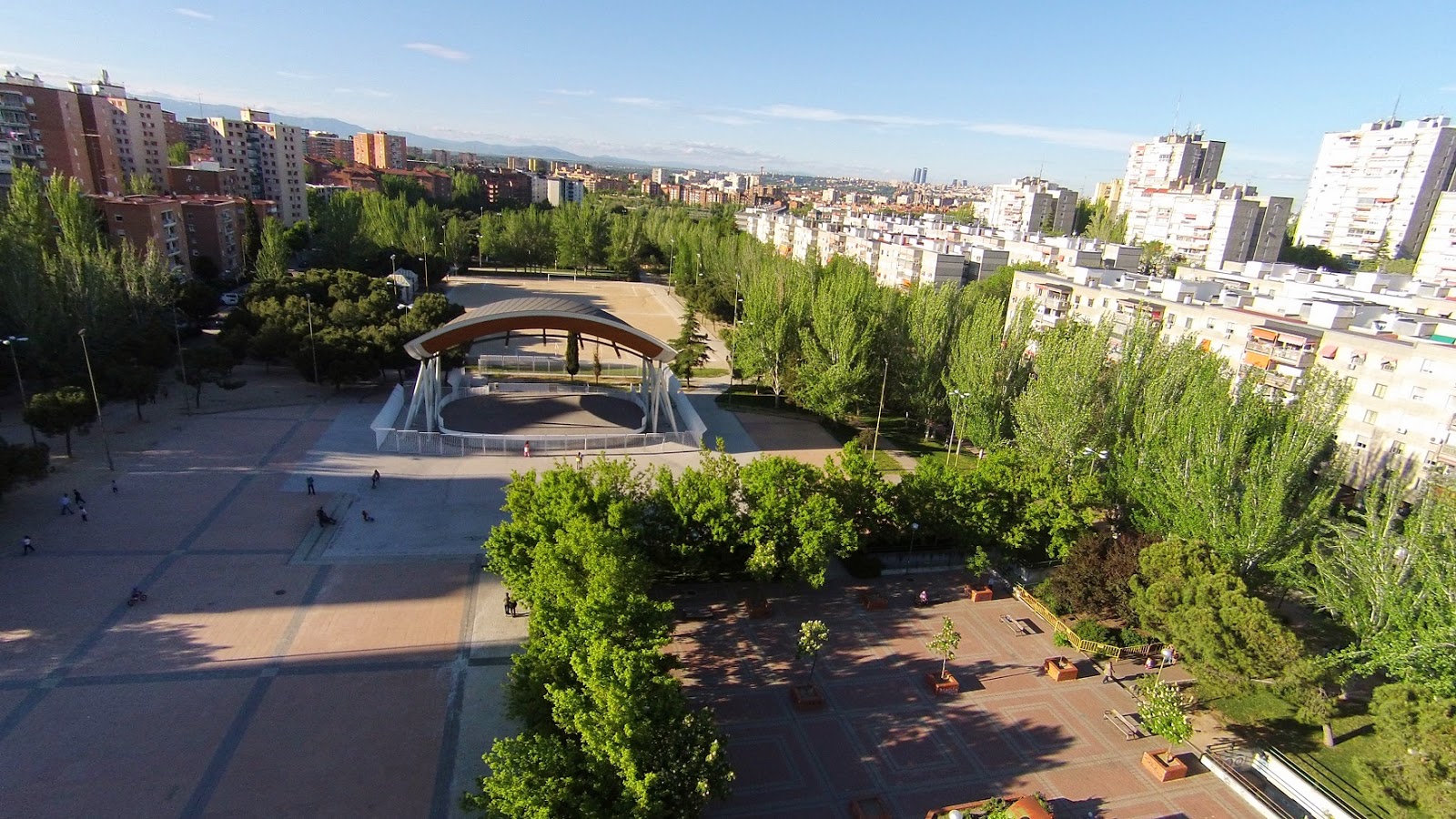 Aluche, a vista de "drone" ~ GUÍA DE ALUCHE - LATINA