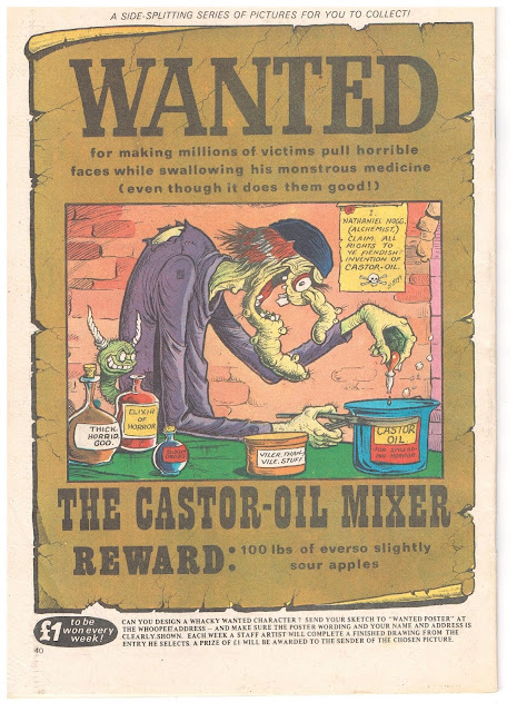 Peter Gray's Comics and Art: Ken Reid's Wanted posters-Whoopee!! Thanks ...