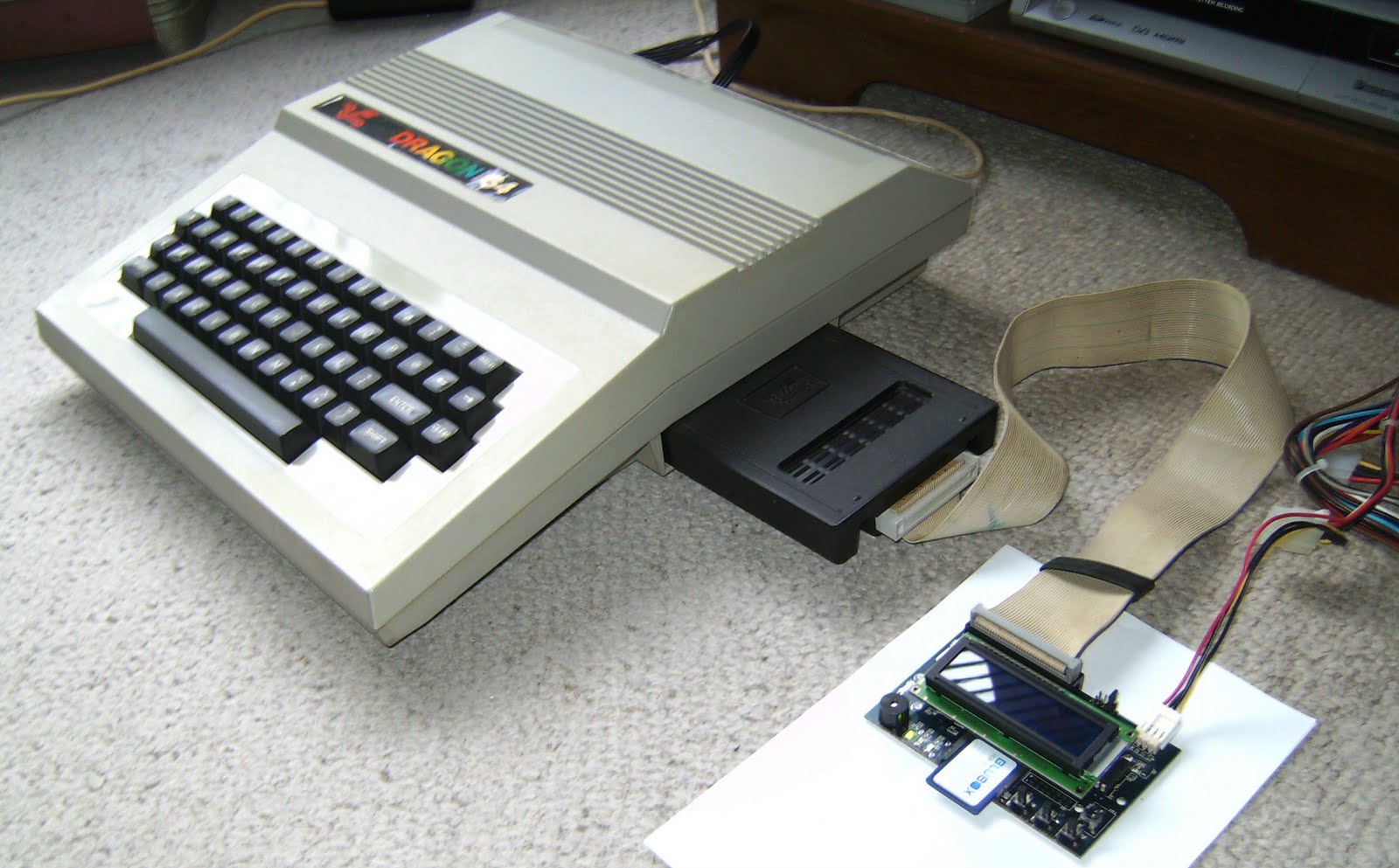 Redundant Technology: Dragon 64 meets HxC 2001 Floppy Emulator