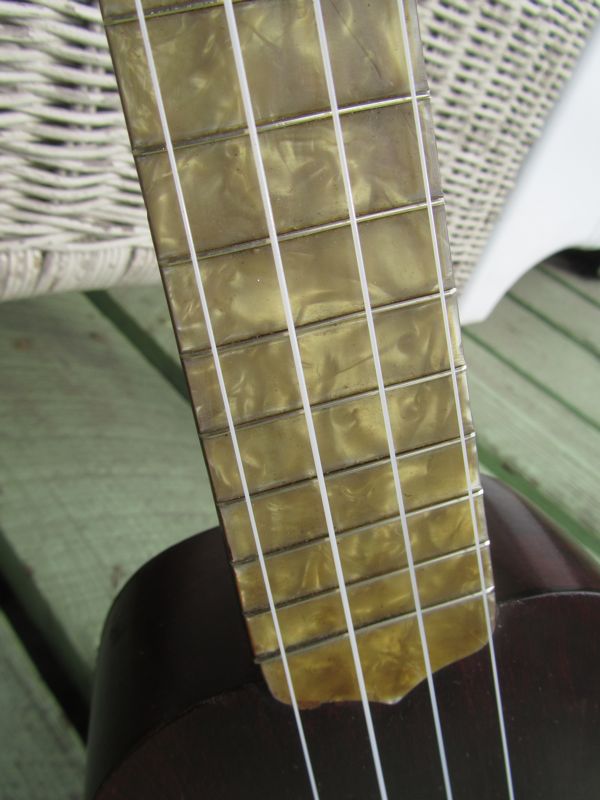 c.1940 Regal-made Pearloid-fretboard Ukulele