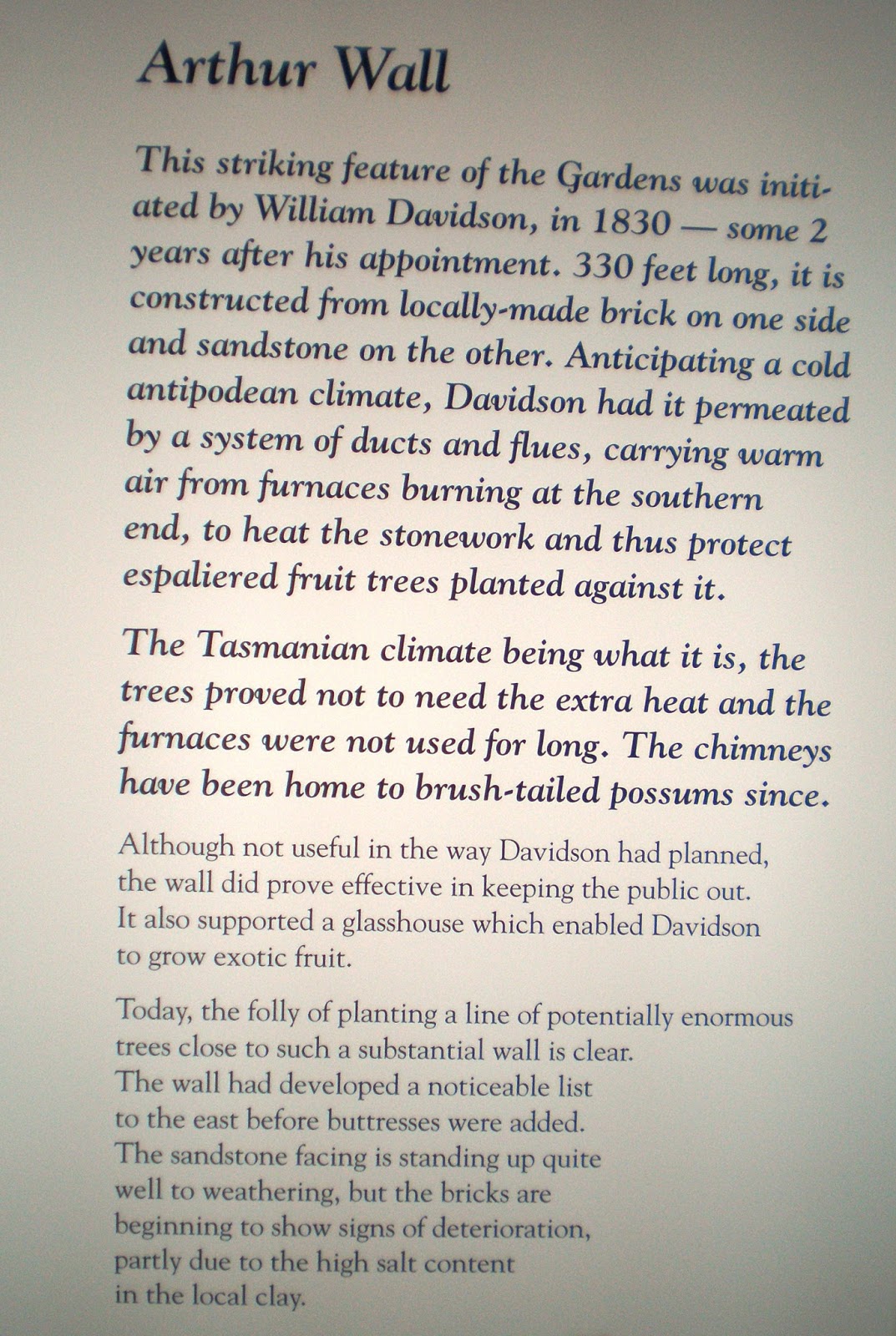 Davidson Family Archives: Friend's Cottage - Royal Tasmanian Botanical ...