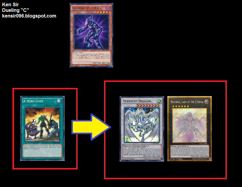 Dueling "C": Yet another Vision HERO Vyon combo play
