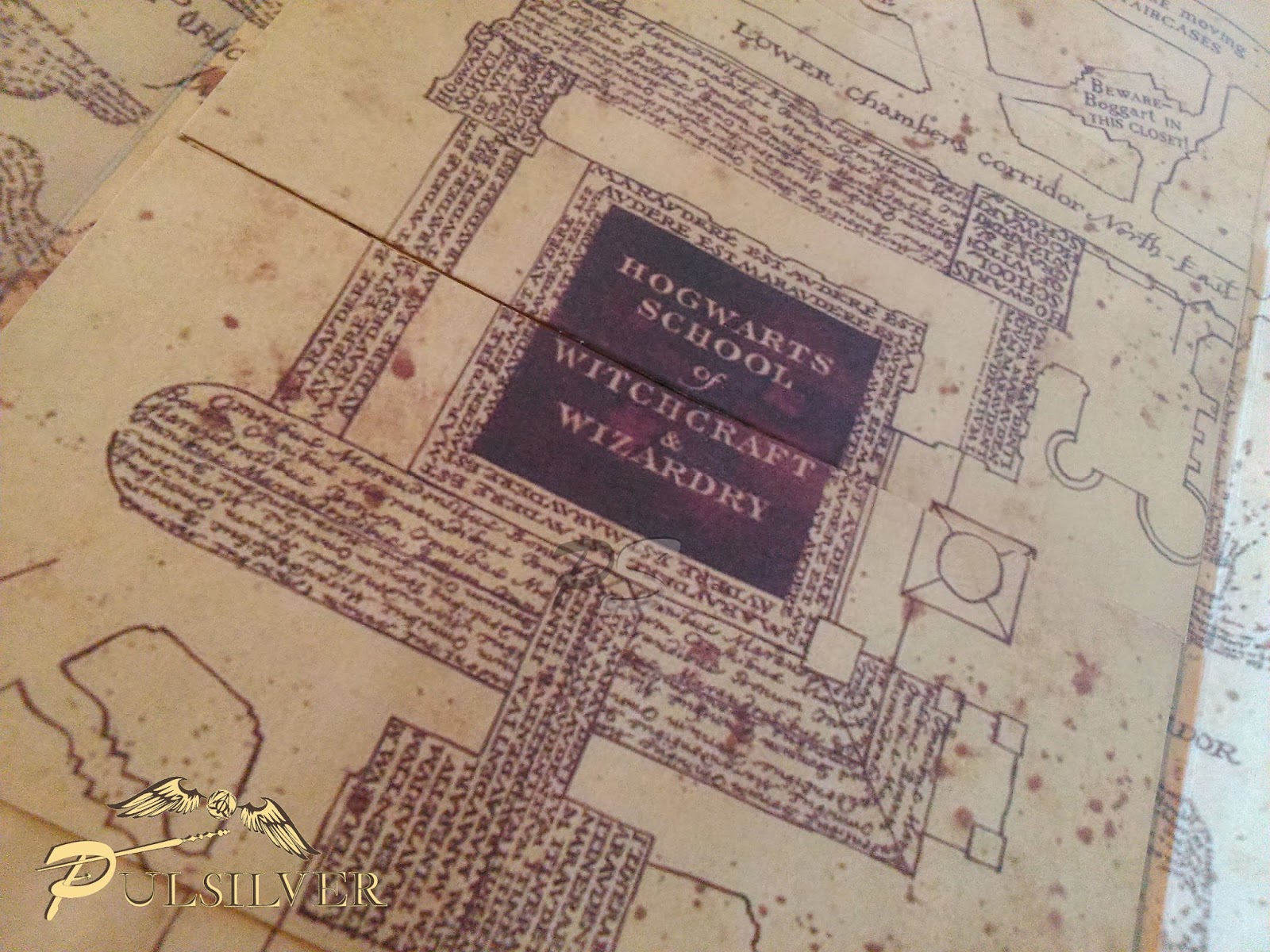 Pulsilver: Mapa del Merodeador - Harry Potter