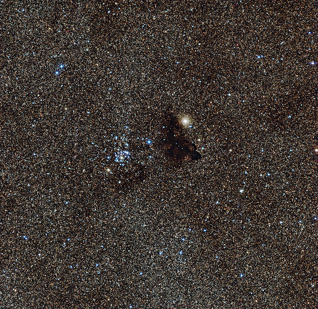 Bok Globule Barnard 86 - A Dark Cloud Against A Sea Of Stars