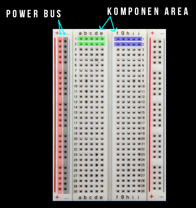 Tips Breadboard - Belajar Arduino