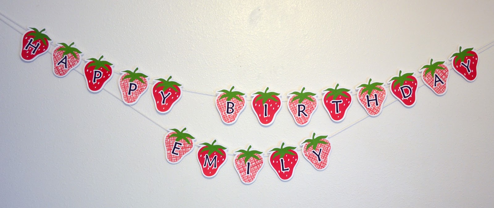 Chris, Brooke and Emily: Strawberry Banner