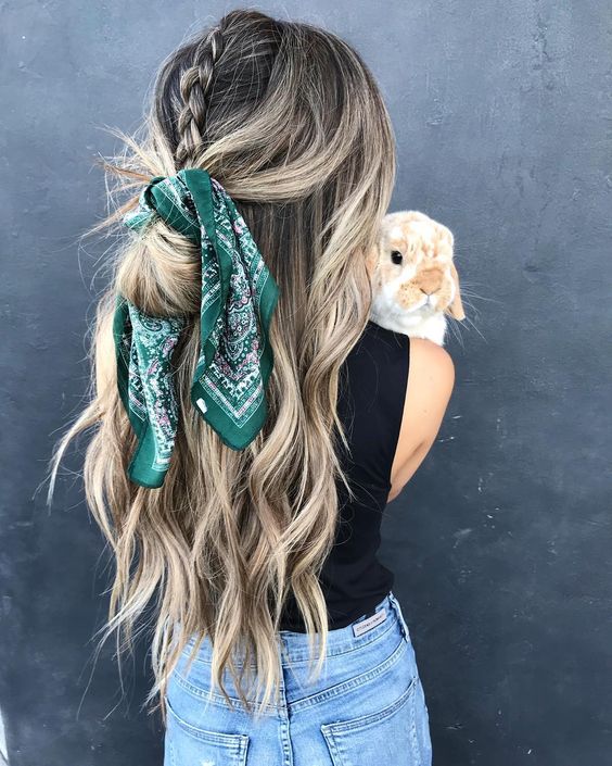 8 Ways to Style Head Scarfs | Hairstyle Inspiration 2018 - Safayk