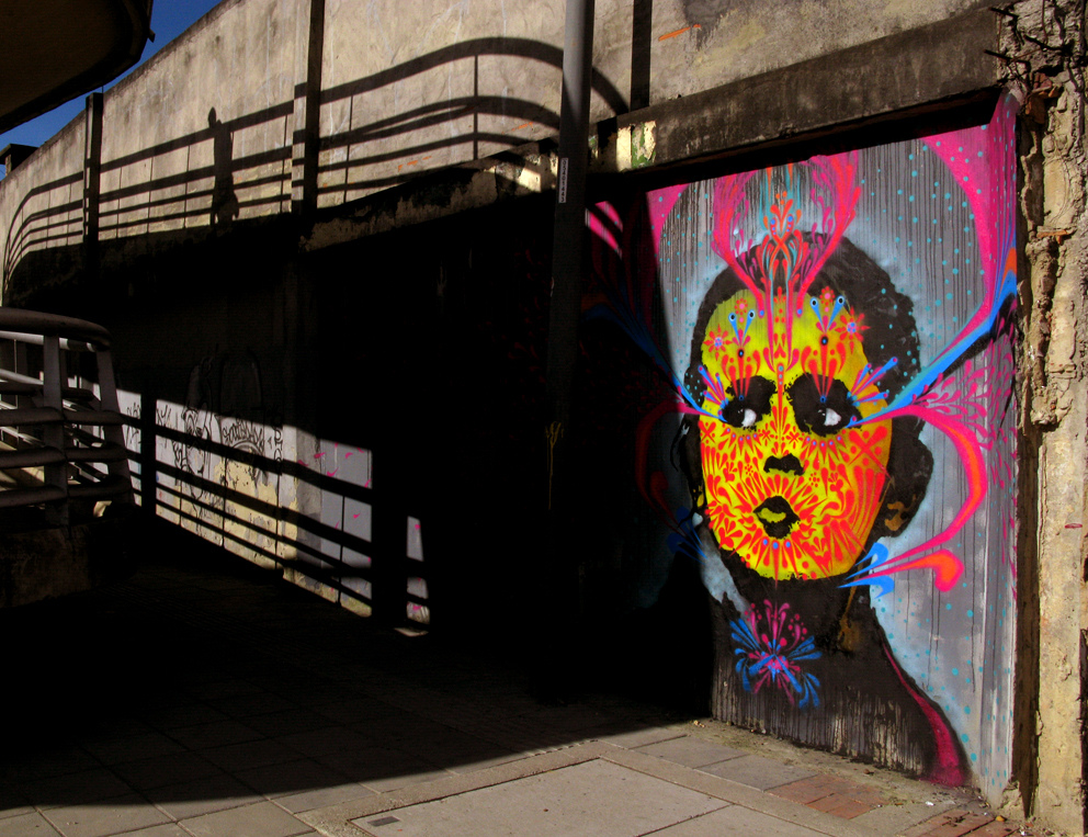 Stinkfish New Mural In Bogota, Colombia – StreetArtNews