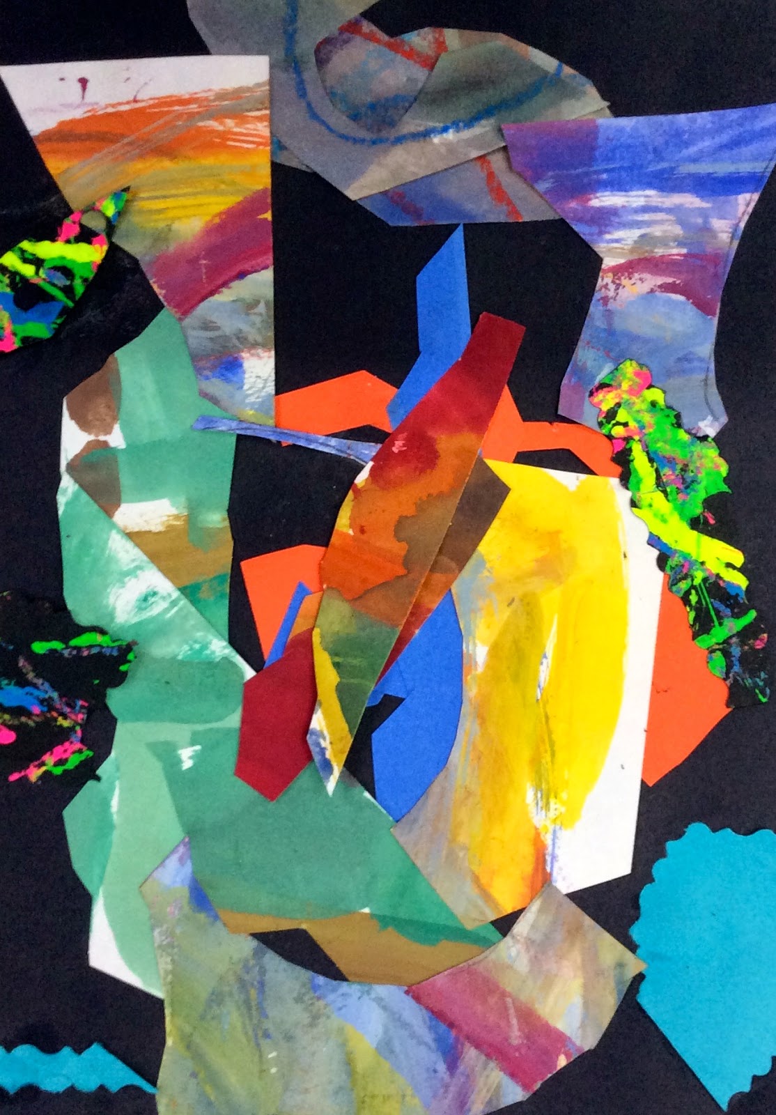 Ms. Curry's Art Room : 1st Grade Henri Matisse Cut-Outs