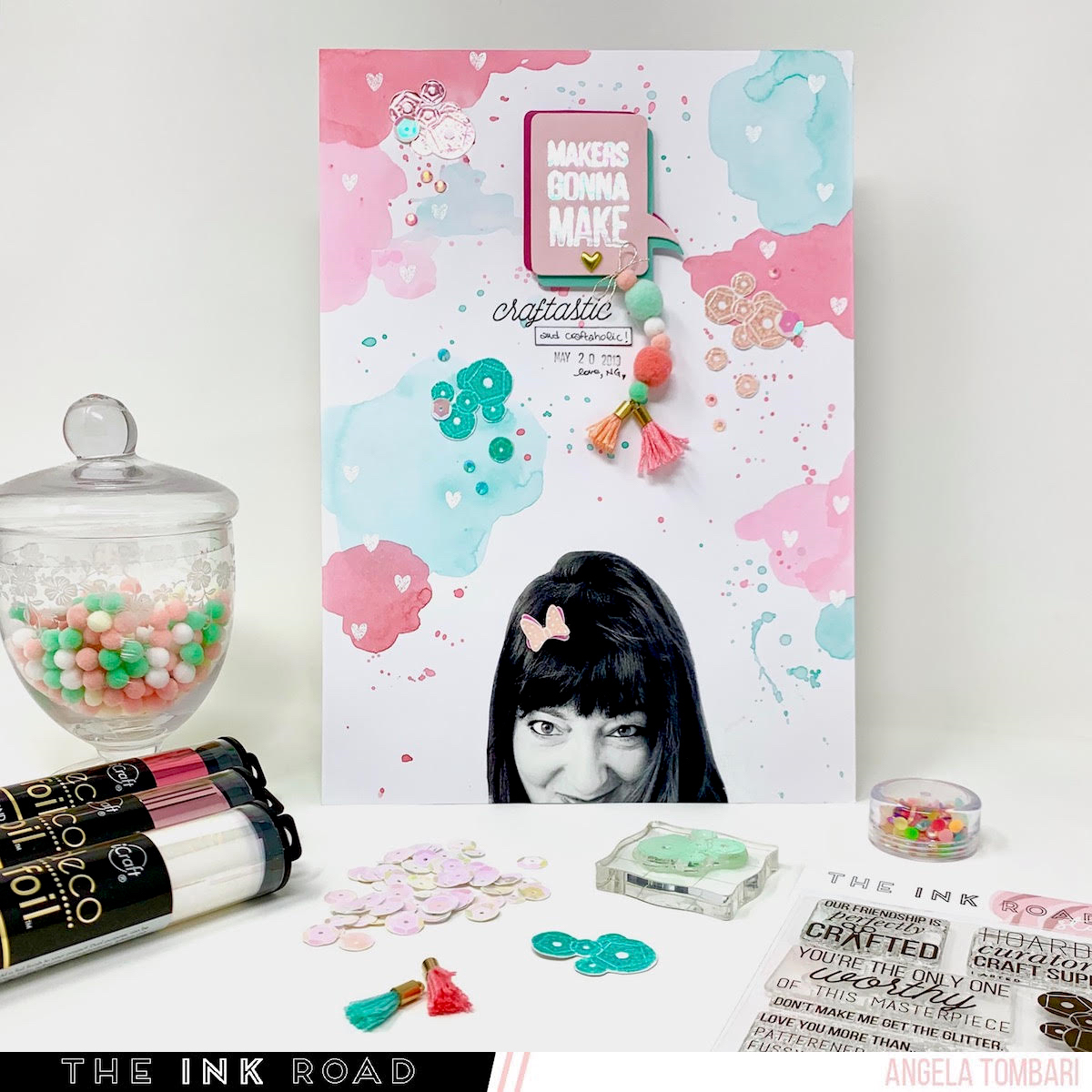 Therm.o.web & The Ink Road Stamps Creative Collaboration