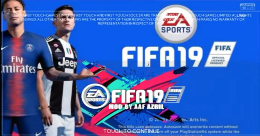 Download FTS Mod FIFA 19 Evolution v2 by Aaf Azril - Gobel Soccer