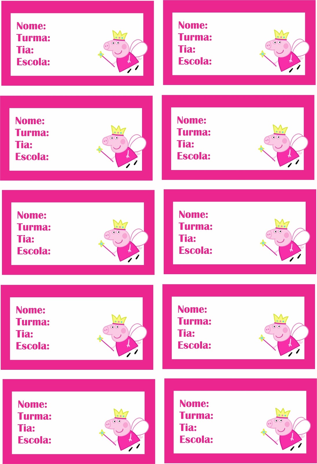 Etiquetas Personalizadas Para Imprimir Gratis