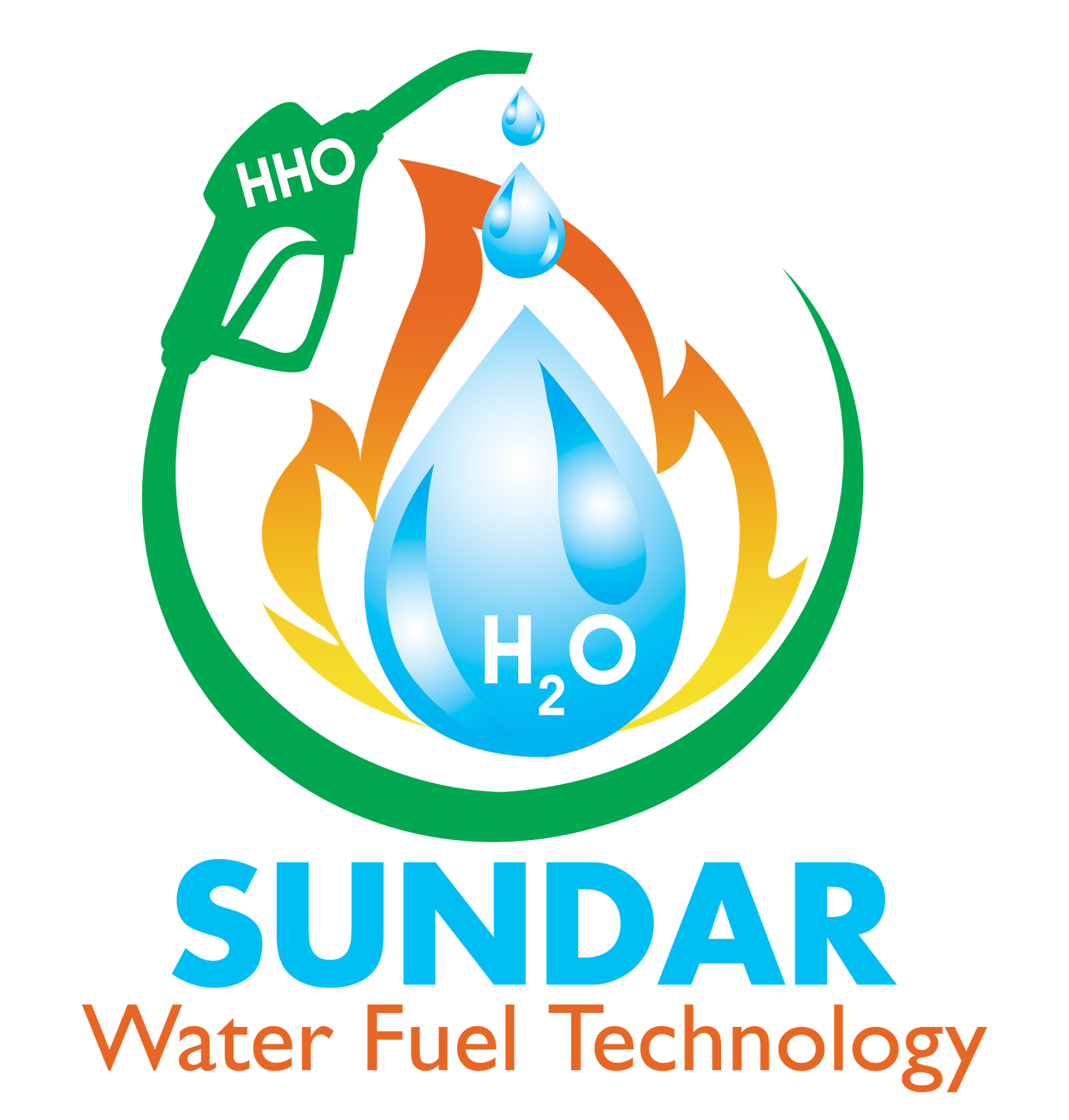 sundar water fuel technology logo design | naveengfx