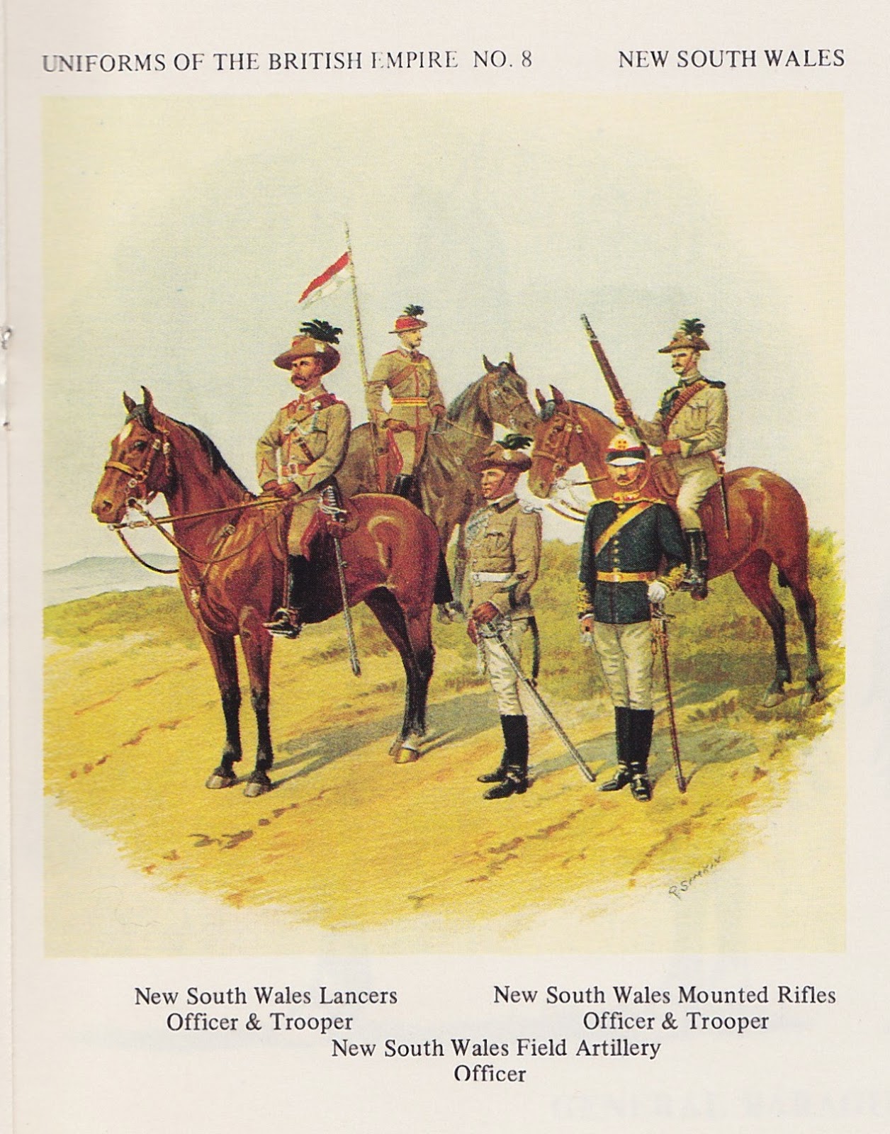 Arnhem Jim: Uniforms of the British Empire c.1888 by Richard Simkin