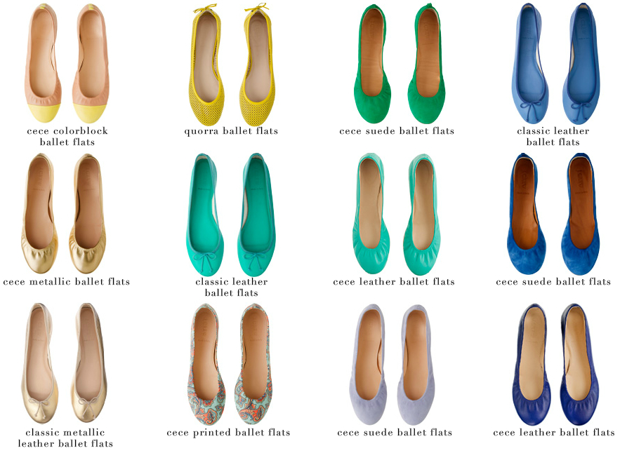 Covet : J. Crew Ballet Flats | rolala loves