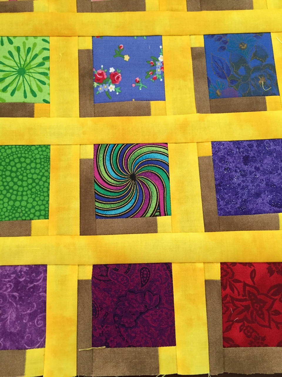 Color, Creating and Quilting!: Shadow Block Mini Reveal (My First Mini ...