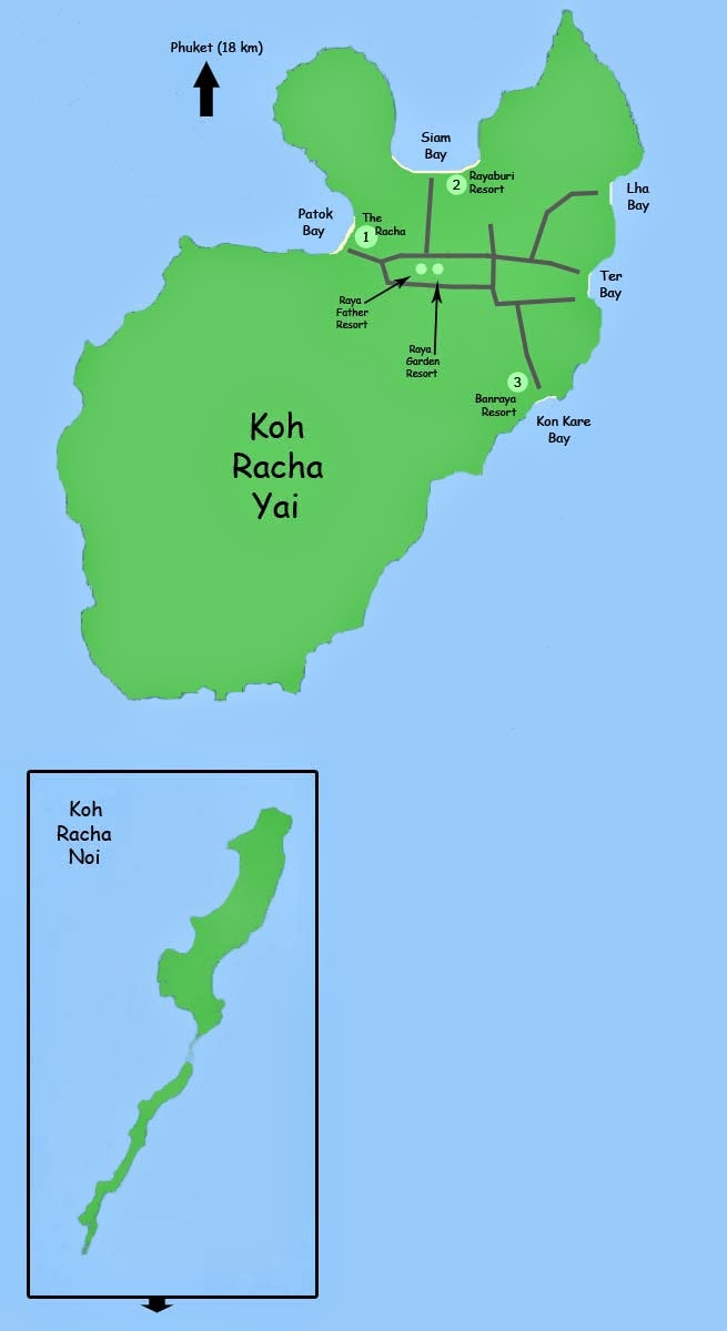 Phuket Blog Info: Racha Islands (Koh Racha / Koh Raya)